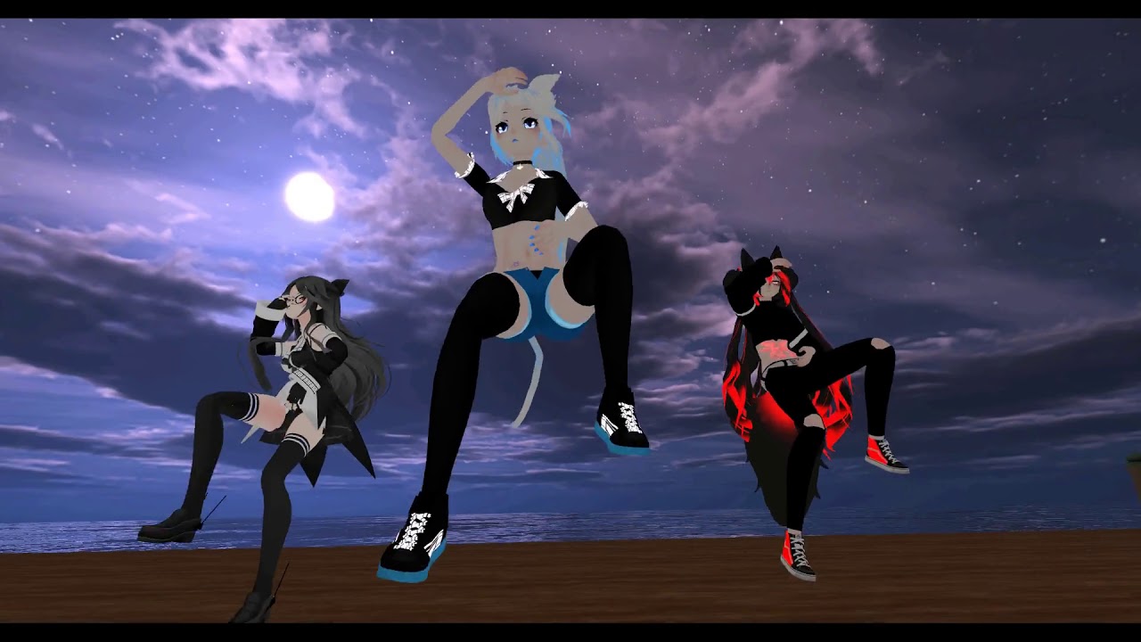 [MMD] KDA Popstars in VRChat - YouTube