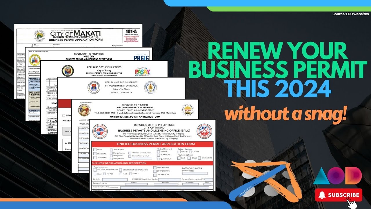 Business Permit Renewal | Mayors Permit - YouTube