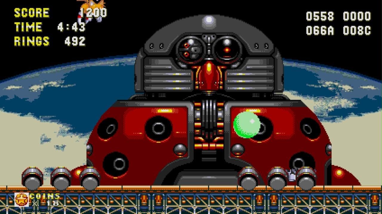 Sonic Origins Sonic 3 And Knuckles Final boss - YouTube