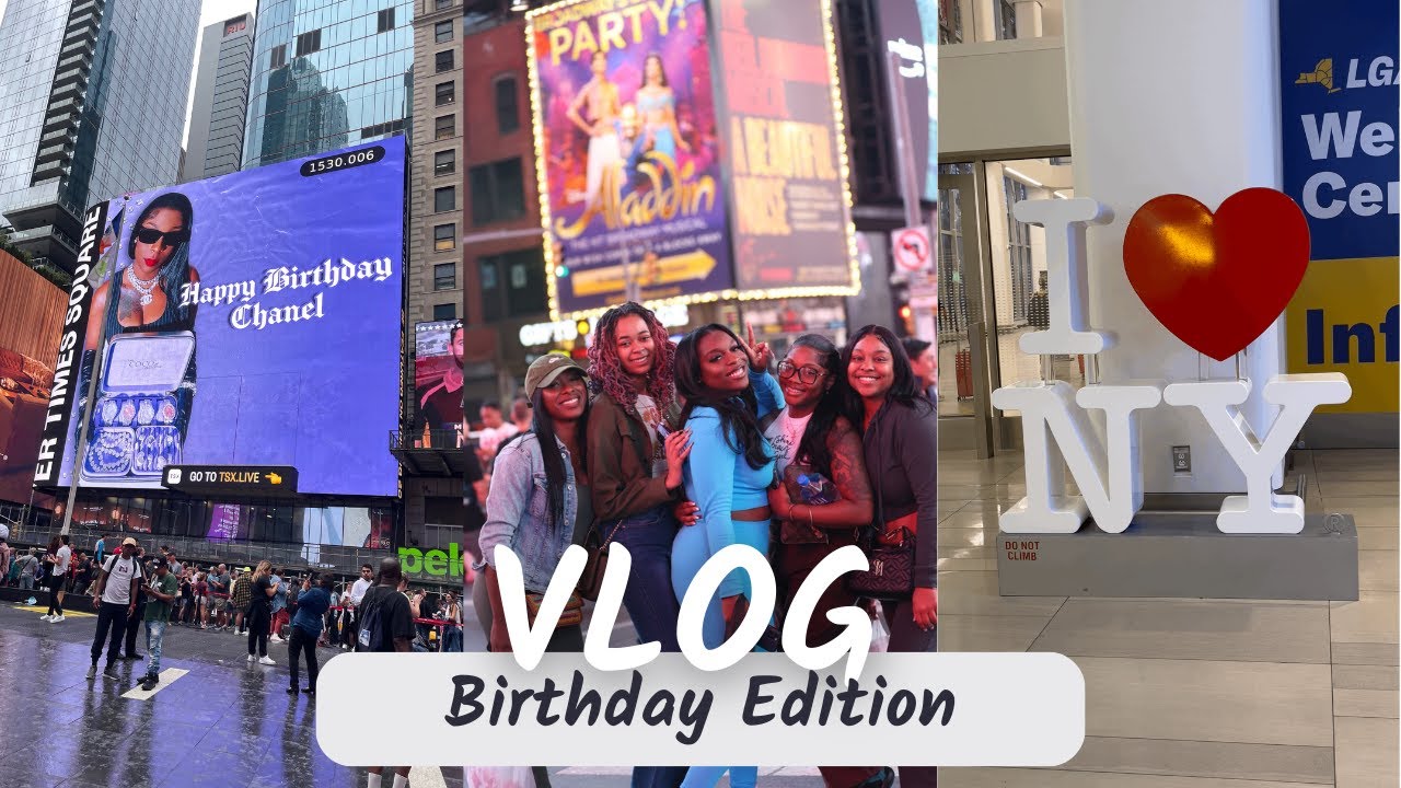My 27th Birthday | New York, Surprises + More - YouTube