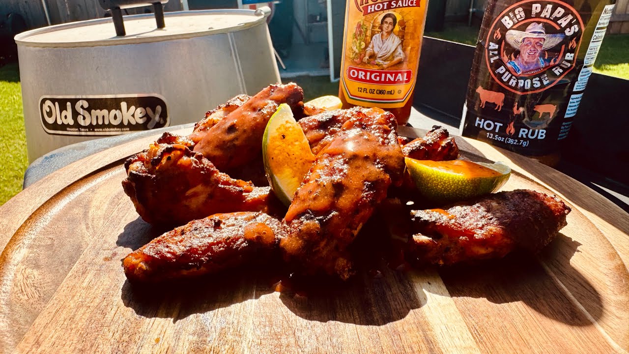 Cholula Lime Grilled Wings! - YouTube