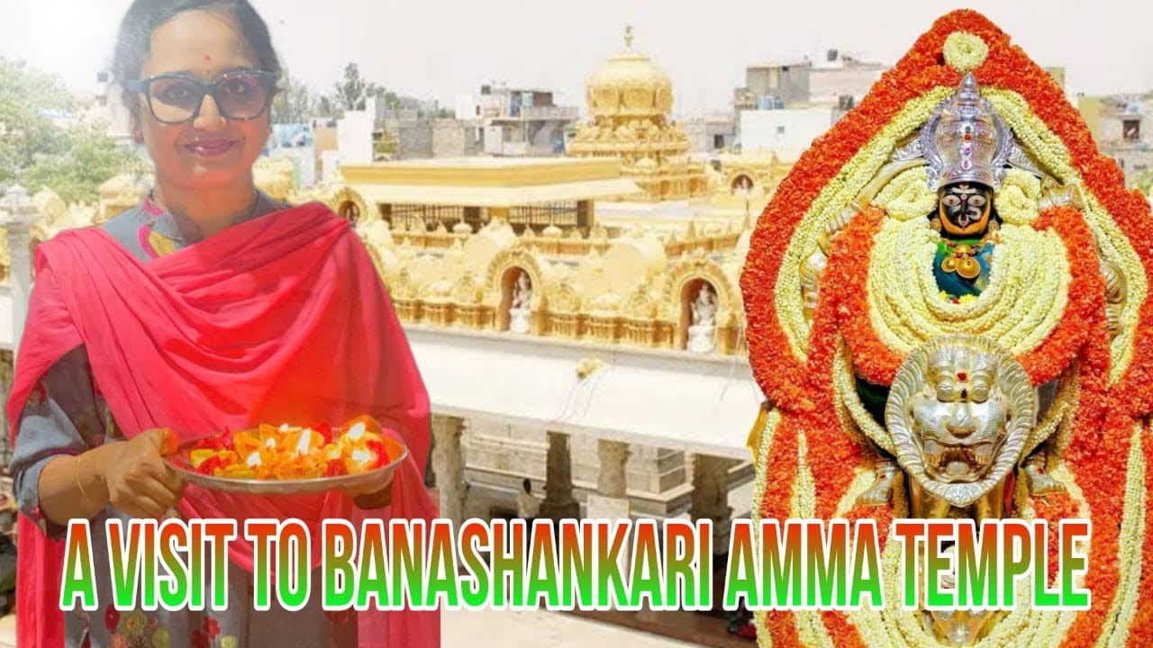 A visit to Banashankari amma temple in Bangalore || lemon deepam with ...