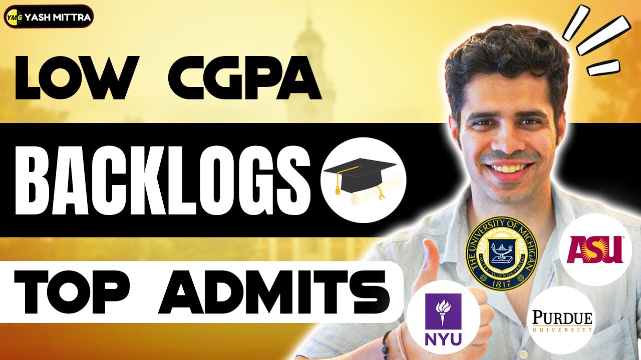 Top Admits with a Low CGPA - Real Profiles! - YouTube
