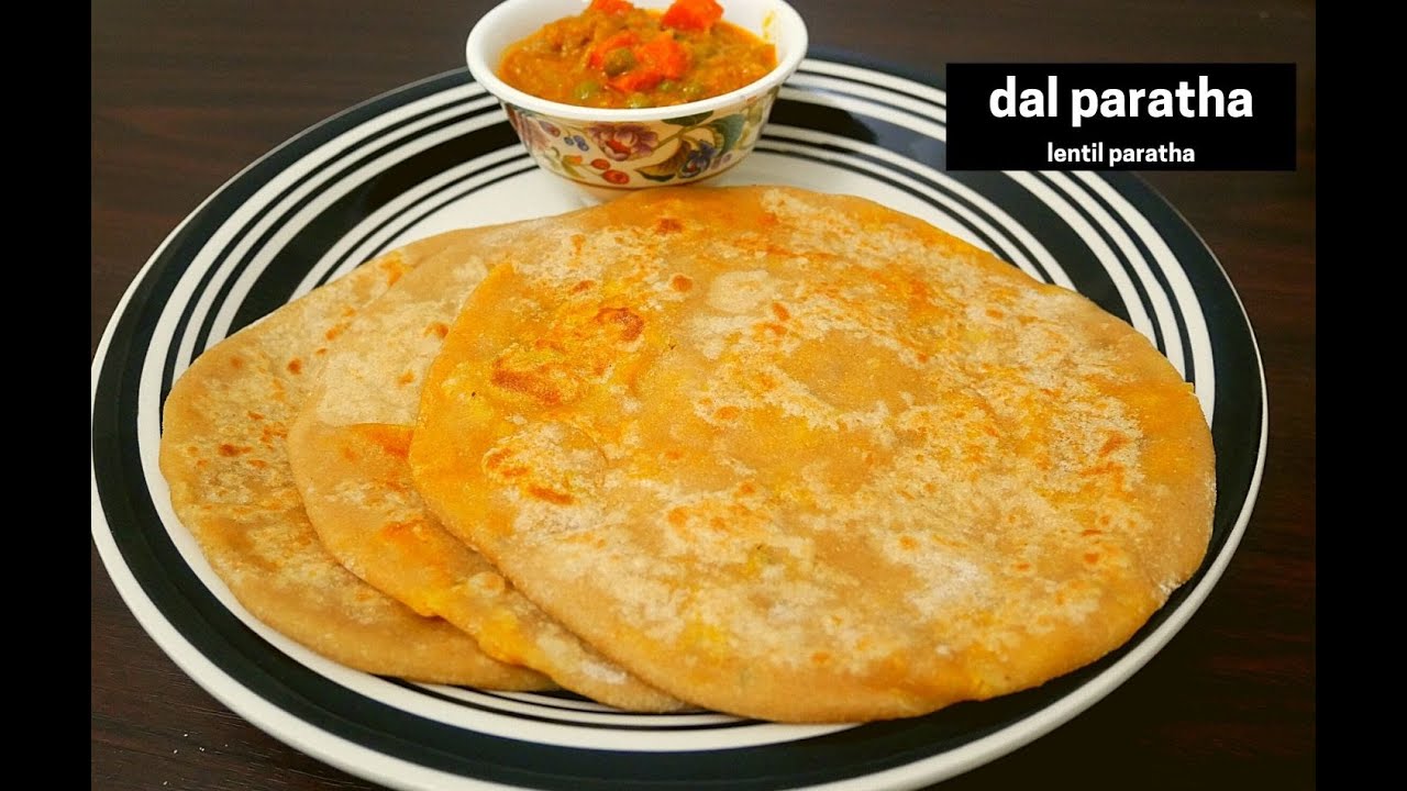 dal paratha | how to make paratha | simple lunch / breakfast recipe ...