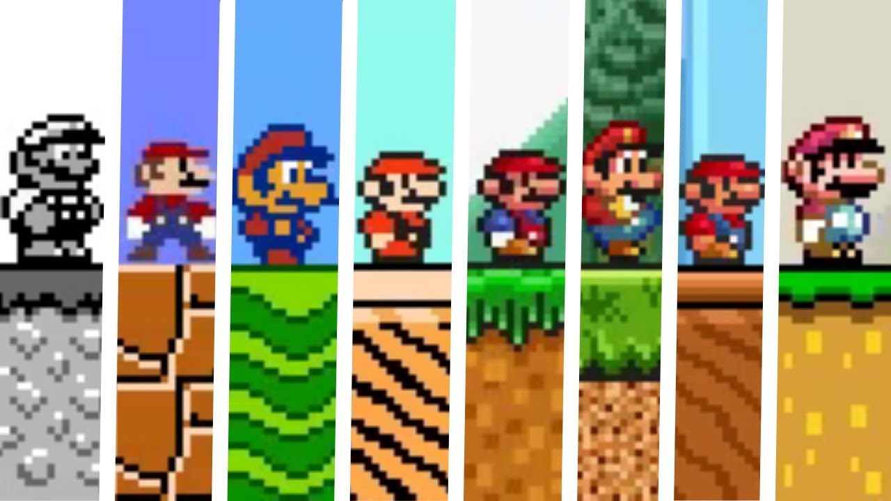 Super Mario Evoland - Super Mario Animation - YouTube