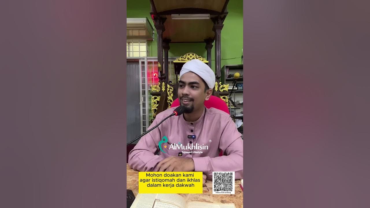 Tadabbur Surah Al 'Alaq l 16 September 2023 l Ustaz Zul AlMukhlisin - YouTube