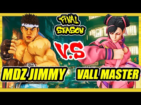 SFV CE 🔥 MDZ Jimmy (Ryu) vs Vall Master (Chun-Li) 🔥 Ranked Set 🔥 Street Fighter 5