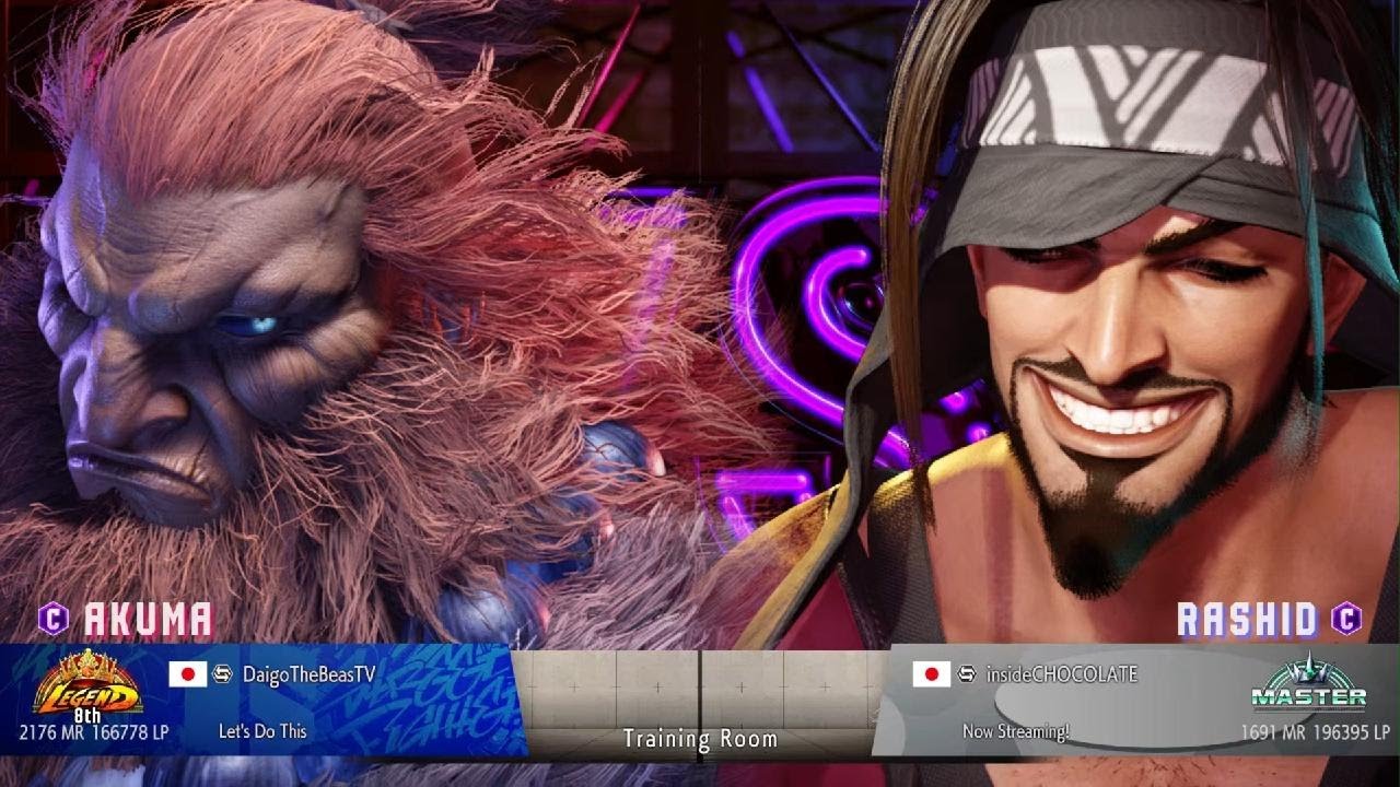 SF6 Daigo reached 8th spot in Legend rank using Akuma - YouTube