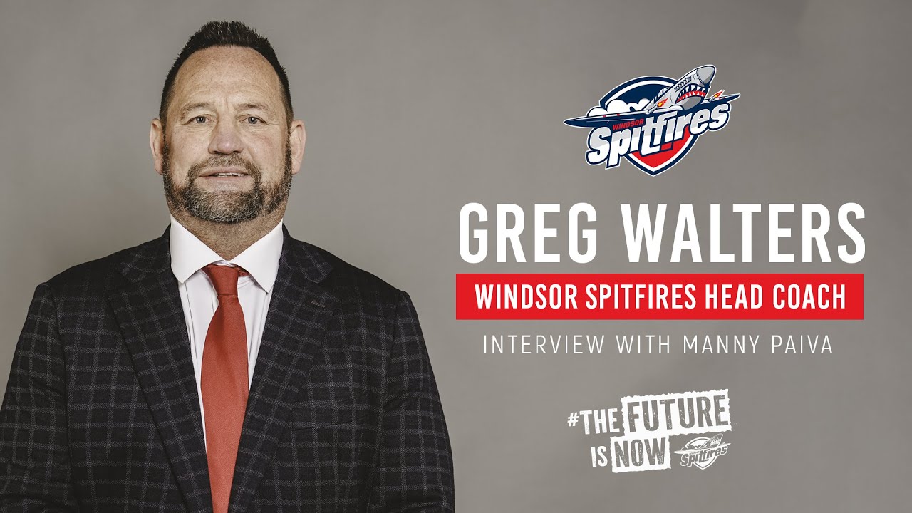 Introducing Greg Walters. Windsor Spitfires Head Coach. - YouTube