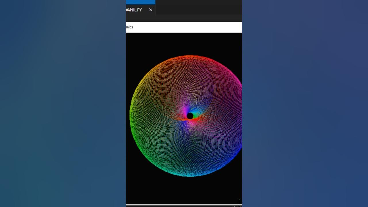 python amazing graphics code ll #codeing #python #shorts #short #viralvideo - YouTube
