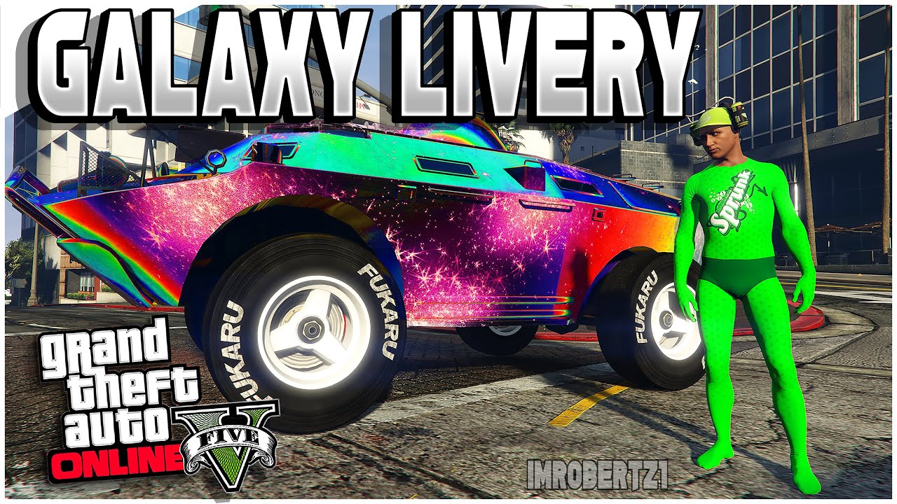 GTA 5 Online Galaxy Livery Glitch Car to Car Merge F1 Wheels Any Car ...