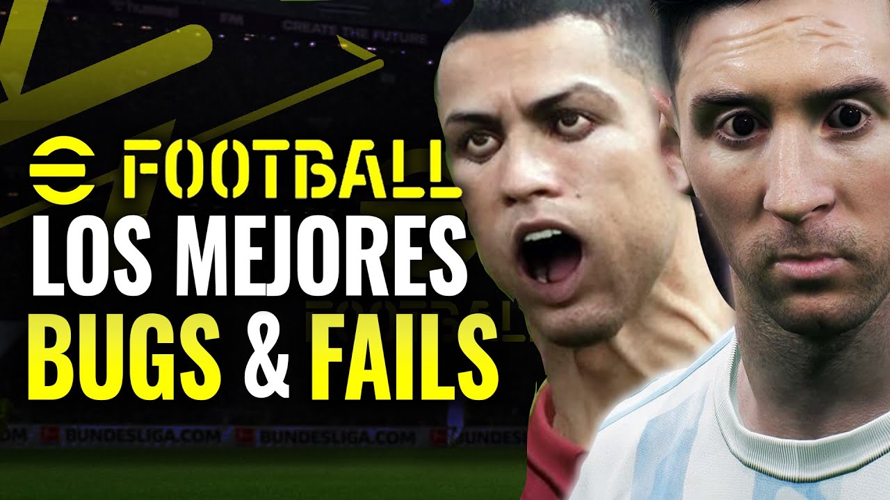LOS MEJORES BUGS & FAILS DE eFootball 2022 PES - YouTube