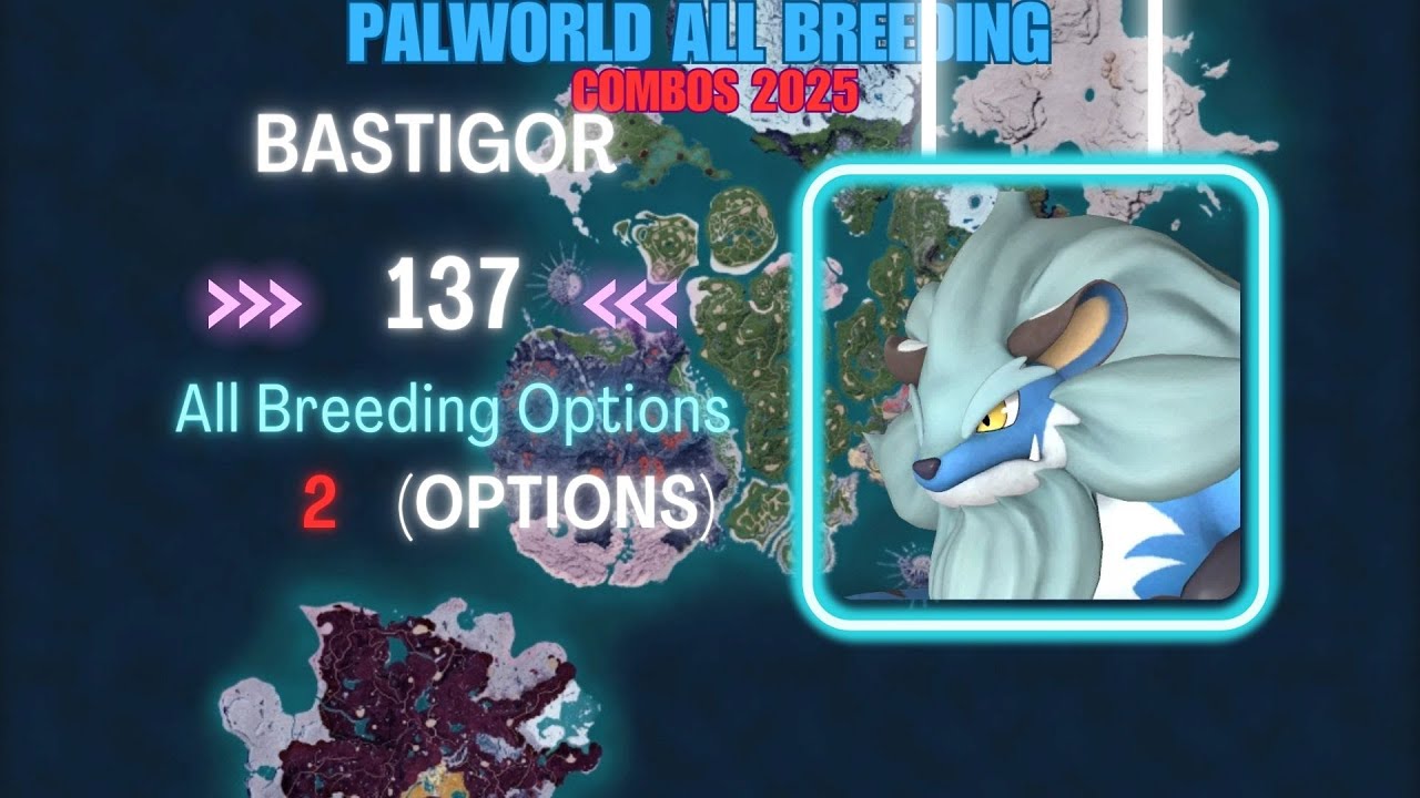 How to breed Bastigor in 2025 #137 #palworld FEYBREAK - YouTube