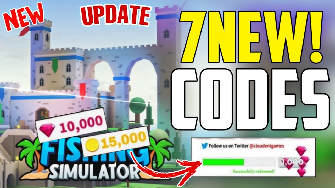 *NEW UPDATE* ROBLOX FISHING SIMULATOR CODES IN JULY 2025! FISHING ...