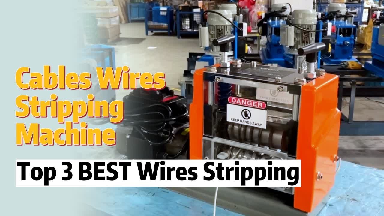 Recycling Scrap Copper Wires And Wire Stripping Machine For Scrap ...