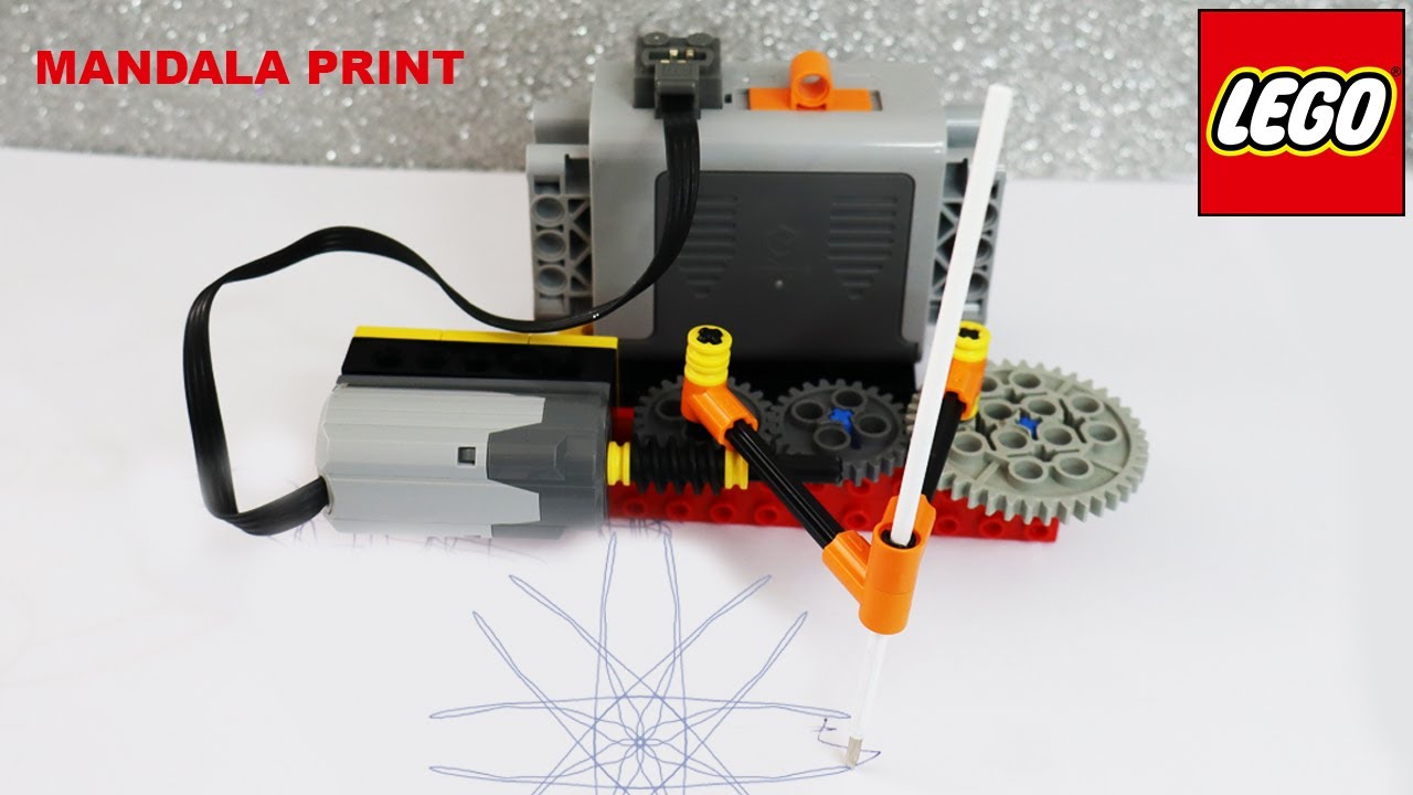 How to make Lego Mandala Machine in 10 min. - YouTube