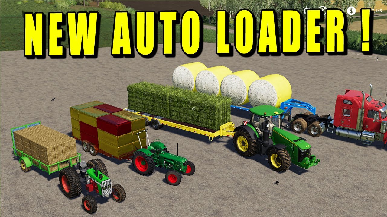 Farming Simulator 19: New Auto Loader!! UAL Haulers Pack!! - YouTube