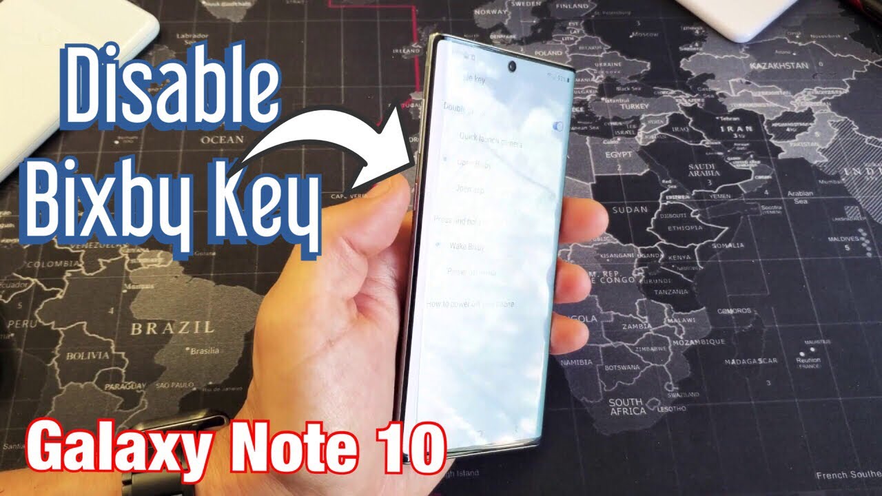 Galaxy Note 10: How to Disable Bixby Button Key - YouTube