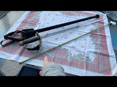Irish Free State Officer's Sword (1920s) - YouTube