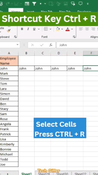 Use of shortcut key Ctrl + R - YouTube