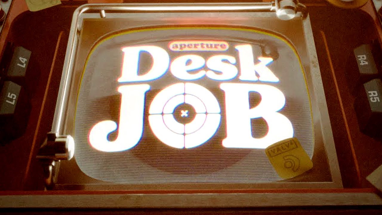 APERTURE DESK JOB - YouTube