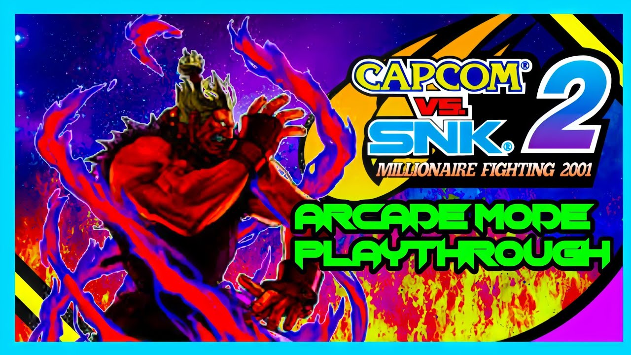Capcom VS. SNK 2: Arcade Playthrough {Shin Akuma} - YouTube