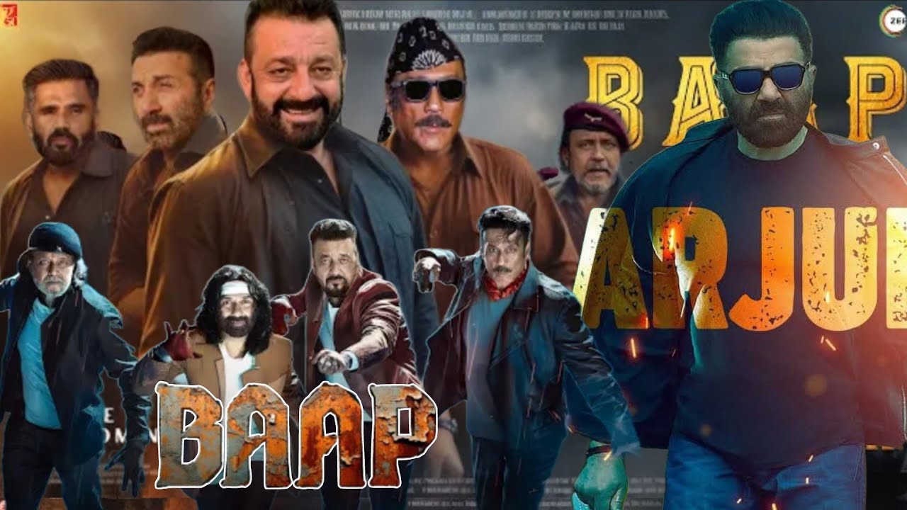 Baap Movie Trailer Sunny Deol , Sanjay D , Jacky Shroff , Mithun ,Baap ...