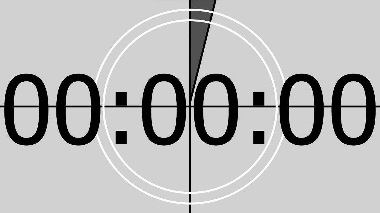 STOPWATCH 3 hours with sound signal. - YouTube