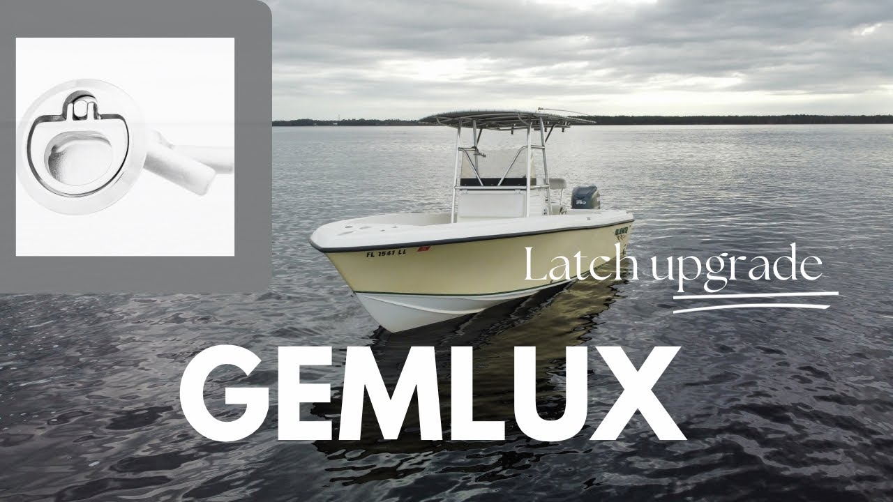 Gemlux latch and compression latch install - YouTube