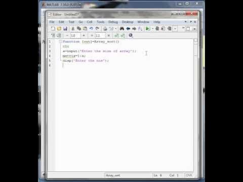 Matlab Basics Tutorial-6: How to use Functions | How to write Script ...