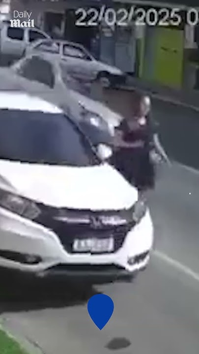 Woman NARROWLY escapes death - YouTube