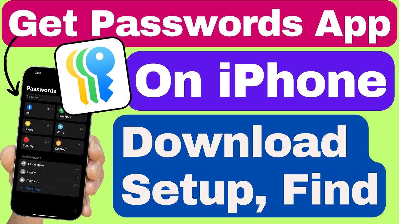 How to Get Apple Passwords App on iPhone and iPad (2026) - YouTube