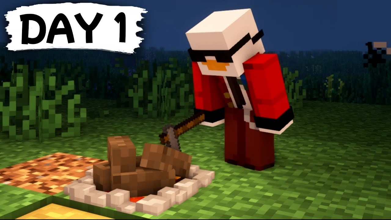 Surviving Minecraft's Realistic Modpack - YouTube