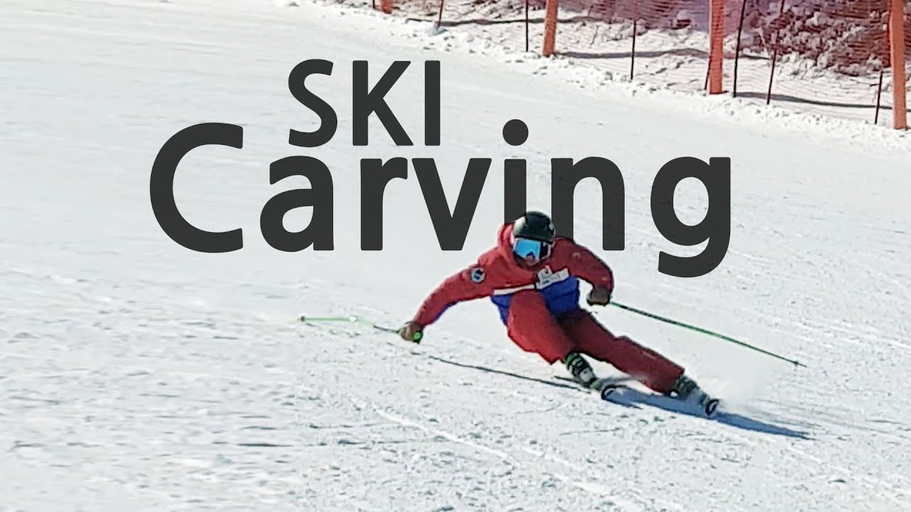 스키타고 싶어지는 카빙턴 영상 | ski carving turn | 용평리조트 - YouTube