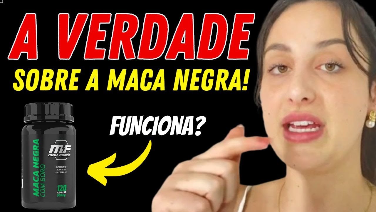 MACA PERUANA NEGRA COM BORO - ⚠️(A VERDADE !!)⚠️ - Maca Negra Com Boro Funciona? Como Usar? É ...