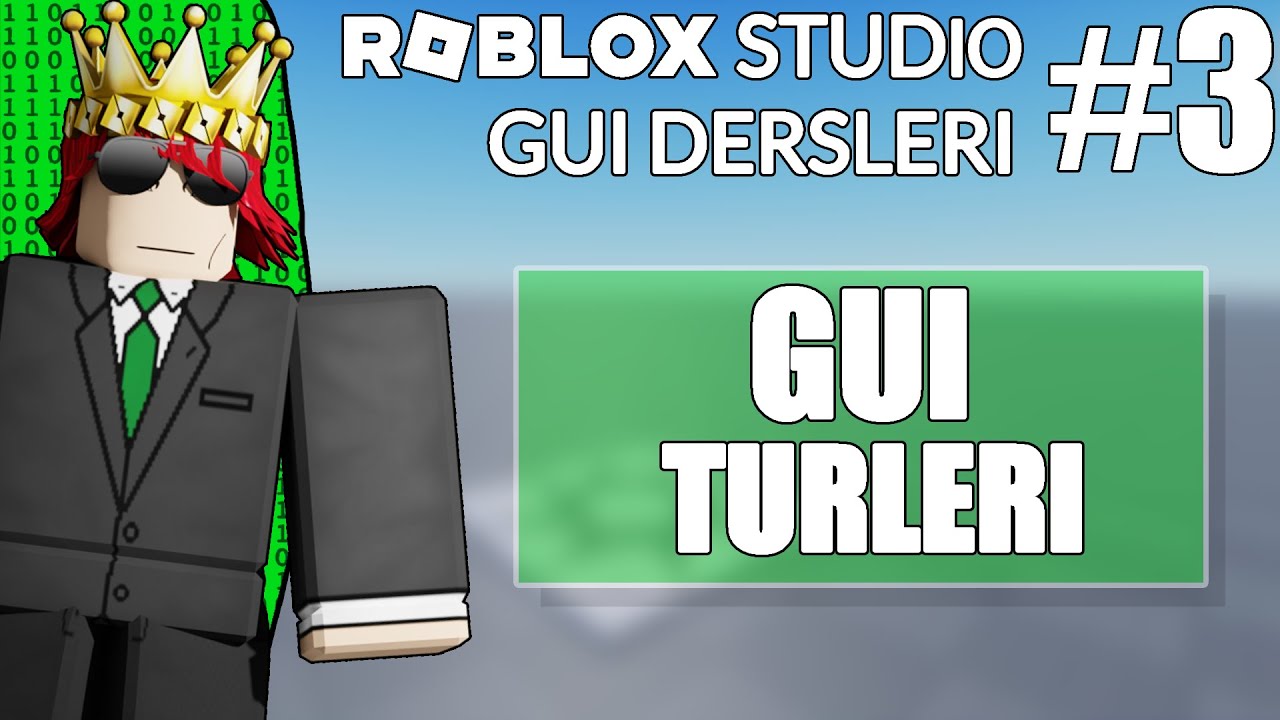 Roblox Studio Gui Dersleri #3 - Gui Türleri - YouTube