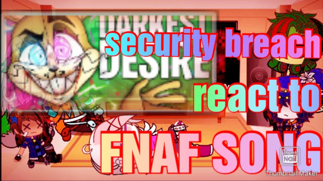 Security breach React to Darkest desire//song by Dawko//gacha club ...