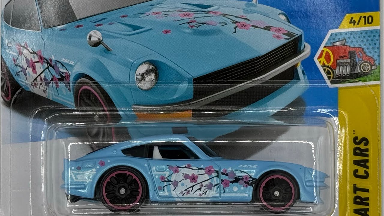 CHERRY BLOSSOMS SEASON! HOT WHEELS DATSUN - 240Z HW ART CARS 4/10 FROM ...