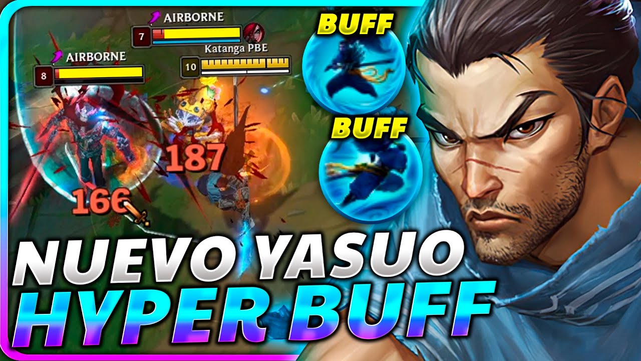 😨¡El *NUEVO BUFFO* MÁS INESPERADO de YASUO LES DEJA SIN PALABRAS! *¿VUELVE A SER INMORTAL ...