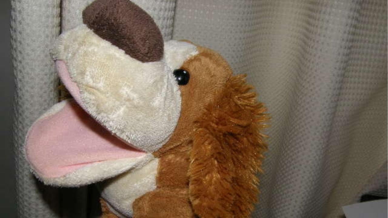 My Pet Yapper Musical Hand Puppet dog toy - YouTube