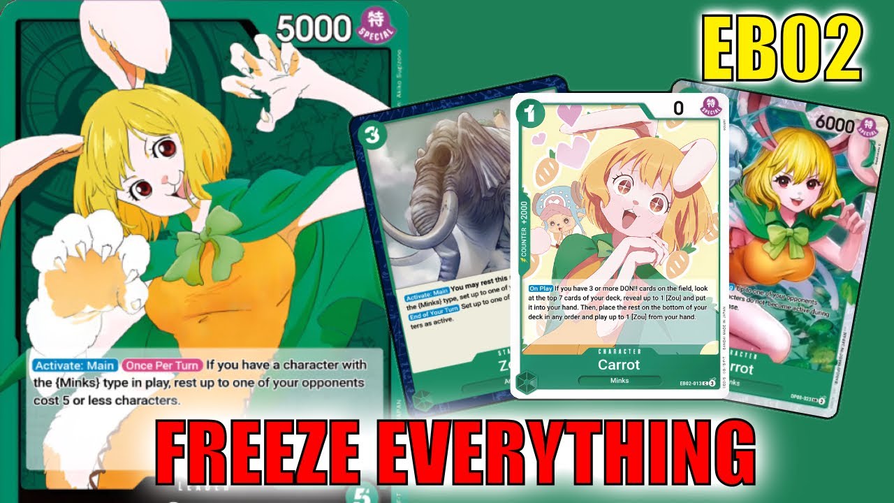 Carrot Might Be The Best Off-Meta Leader In EB02 | ONE PIECE TCG DECK ...