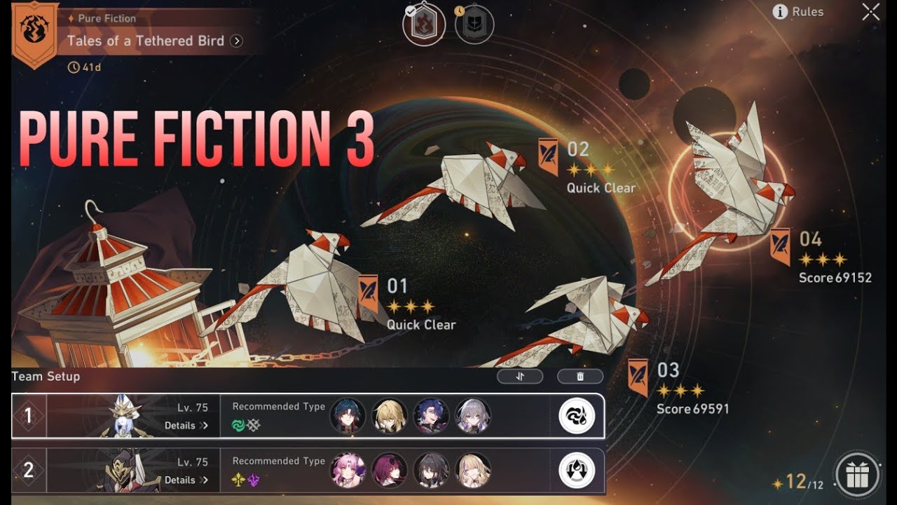 New Pure Fiction : Tales Of a Tethered Bird 3 - Full Clear - YouTube