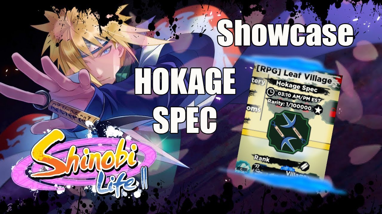 Dual Senko Location + ShowCase | Shinobi life 2 - YouTube