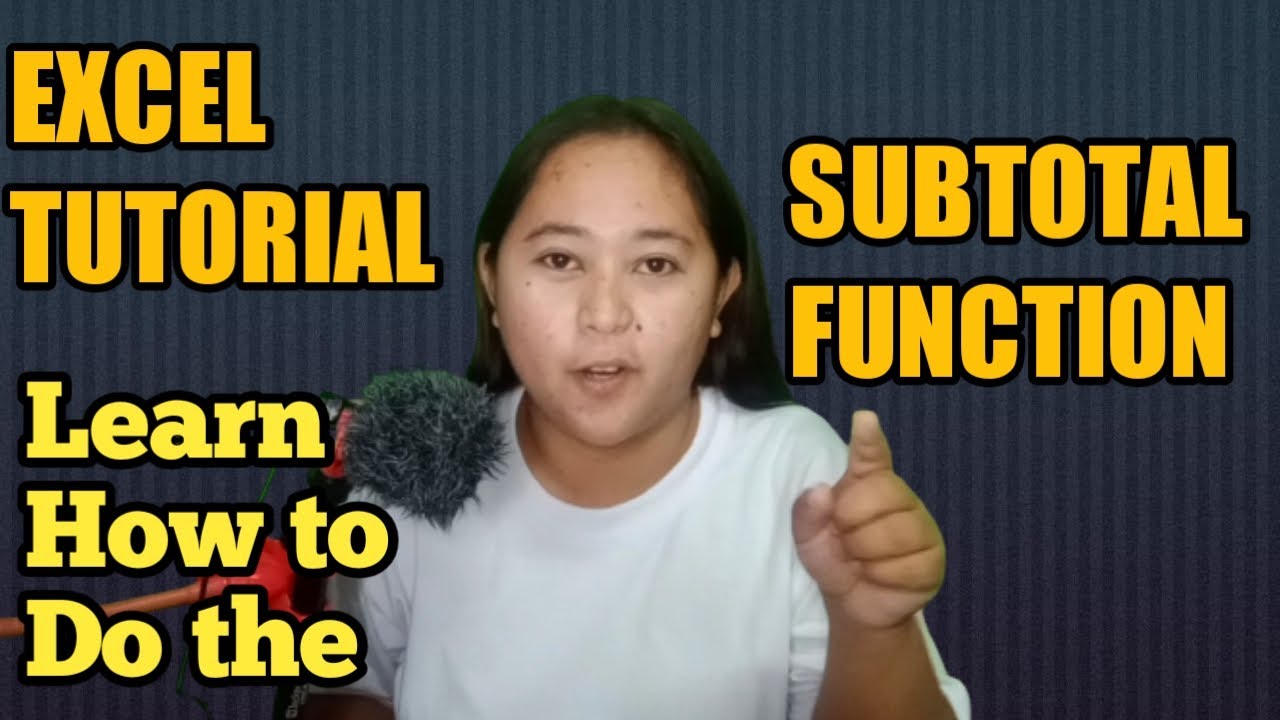 Subtotal Formula In Excel Tagalog Tutorial YouTube subtotal-formula-in-excel-tagalog-tutorial-youtube