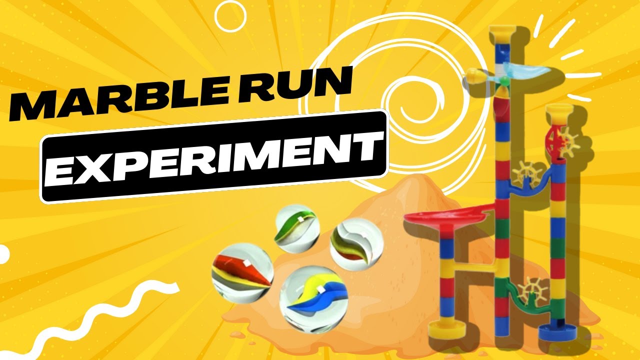 Colourful MARBLE RUN with FANTASTIC Sounds ASMR Experiments with WATER ...