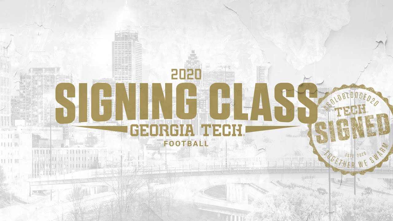 Georgia Tech Football: National Signing Day 2020 - YouTube