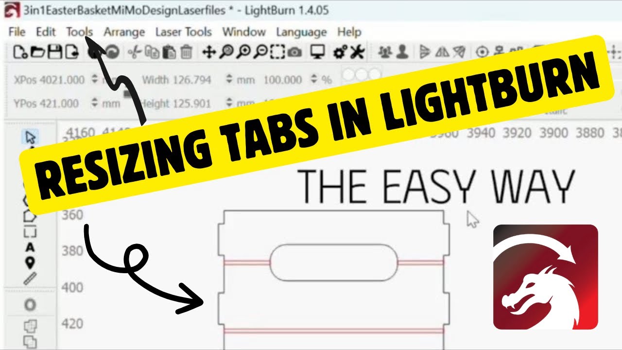Quick Guide: Adjusting Box Tab Widths with Lightburn’s Resize Tool | MiMo Design Tutorial - YouTube