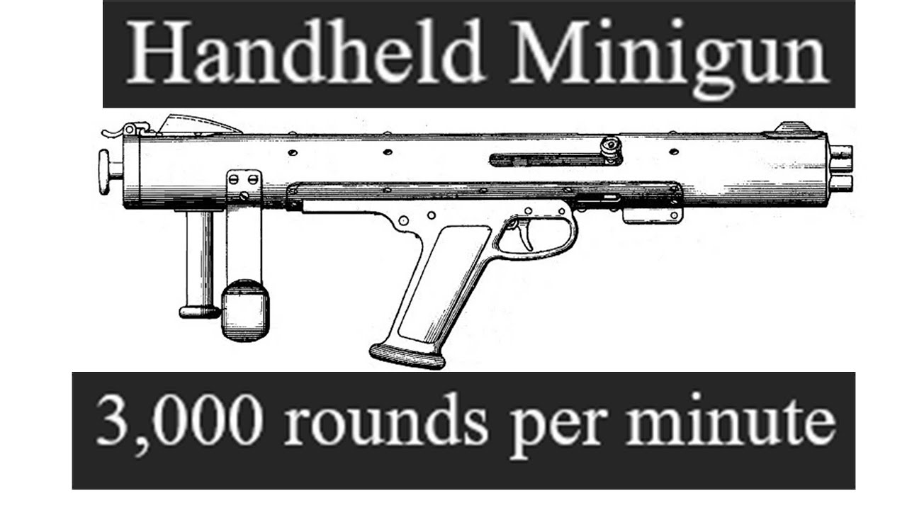 The Handheld Minigun - YouTube
