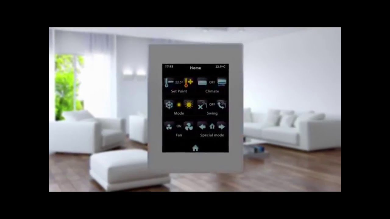 Room controller KNX Z41 - YouTube