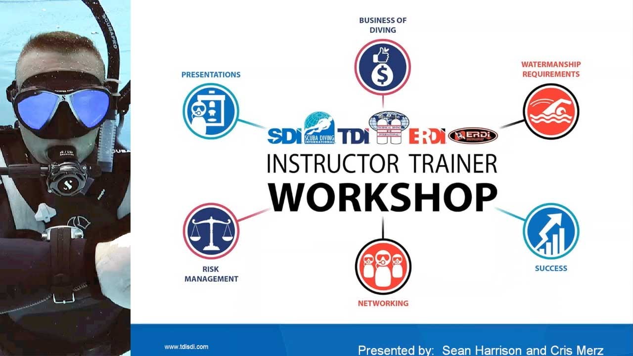 Webinar: Why You Should Become an Instructor Trainer with SDI TDI ERDI ...